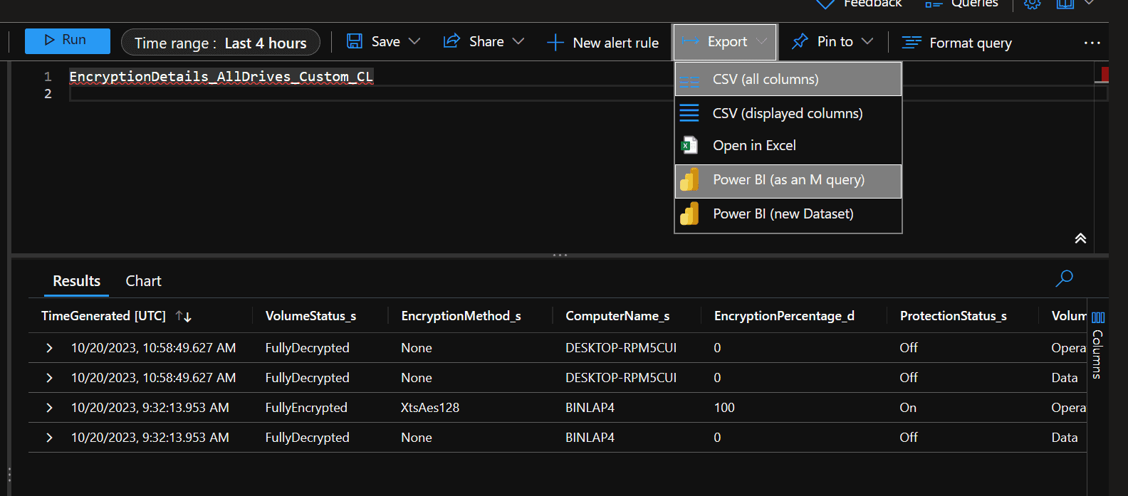 Steps to present Log Analytics information in Power BI – Binlabs